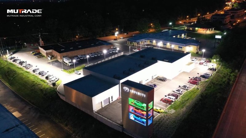 A CAR SHOWCASE WITH 4 & 5-LEVEL CAR STACKERS FOR NISSAN AND INFINITI IN ...